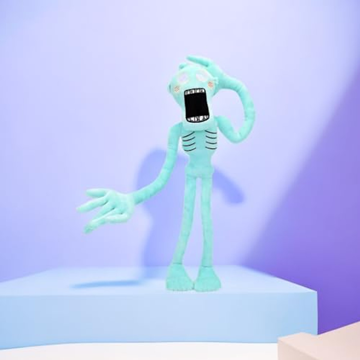 YZYNEW Siren Head Toy Siren Head Plush Toy Shy Man Stuffed Animals for Boys and Girls Holiday Party Perfect for Christmas Halloween (Blue)