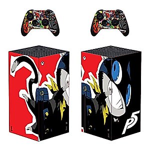 Phantom Thief of Hearts - Stickers Decals Skin for X-box-One-Series X, Cover Protector Wrap Durable Full Set Protection Faceplate Console by KAJAL MANI