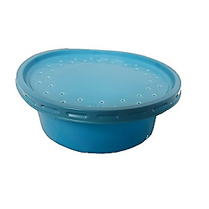 Bait Holders for Live Bait - 8 oz. Bait Cups with Lids 25 Count