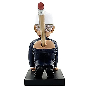 Pesky Patriot Sleepy Joe Biden Bobblehead Pencil Holder Gag Gift | Funny Anti-Biden Novelty Gift Idea for Trump Supporters and Republicans