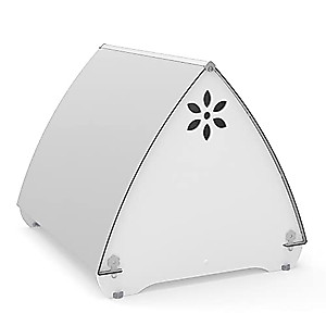 Palram Pets Daisy Outdoor Cat House for Winter, Shelter for Feral Cats, Great for Cats and Rabbits and Small Animals, Raised Floor, Weatherproof