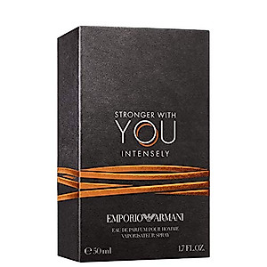 GIORGIO ARMANI Emporio Stronger With You Intensely for Men Eau de Parfum Spray,None, 1.7 Fl Oz