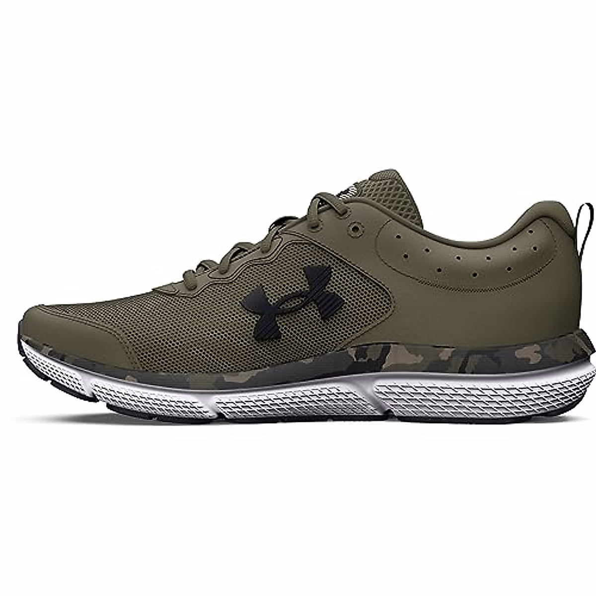 Under Armour Men's Charged Assert 10 Camo, (300) Marine OD Green/Marine OD Green/Black, 10.5, US