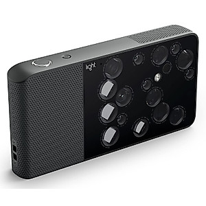 Light L16 - 4K Multi-Lense 52MP Pocket-Sized DSLR-Quality Camera with Built-in Wifi, Touchscreen, Software Updated Built-in 256MB Storage (New)