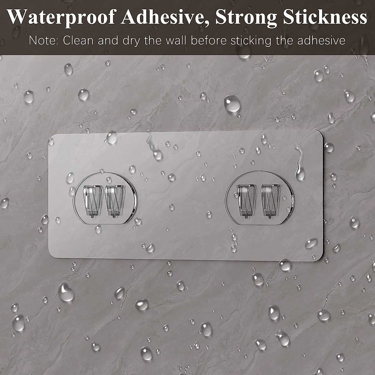 HuggieGems 2 Pack Corner Shower Caddy Organizer Shelf with Hooks, Silver Bathroom Shelves Storage Organization