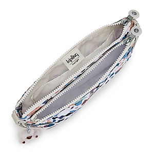 Kipling Mikaela Printed Crossbody Bag Dab Dab Grey