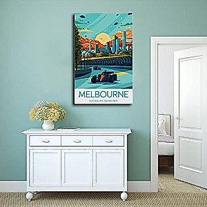 ERWYN Mclaren poster Formular One Poster F1 Walls Canvas Car Posters Wall Art Canvas For Boys Room Vintage Unframe-style 16x24inch(40x60cm)