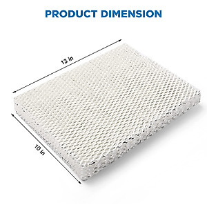 Freeboy Paper 35 Water Panel Humidifier Filter Replacement for Aprilaire 35 350, 360, 560, 560A, 568, 600, 700, 760, 768 Humidifiers, 10" W x 13" H - 2 Pack