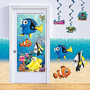 Beistle Under The Sea Door Cover, 30" x 5', Multicolor
