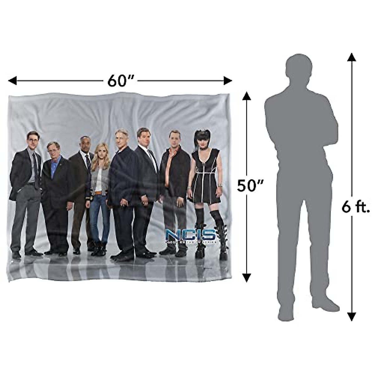 NCIS Group Officially Licensed Silky Touch Super Soft Throw Blanket 50" x 60"