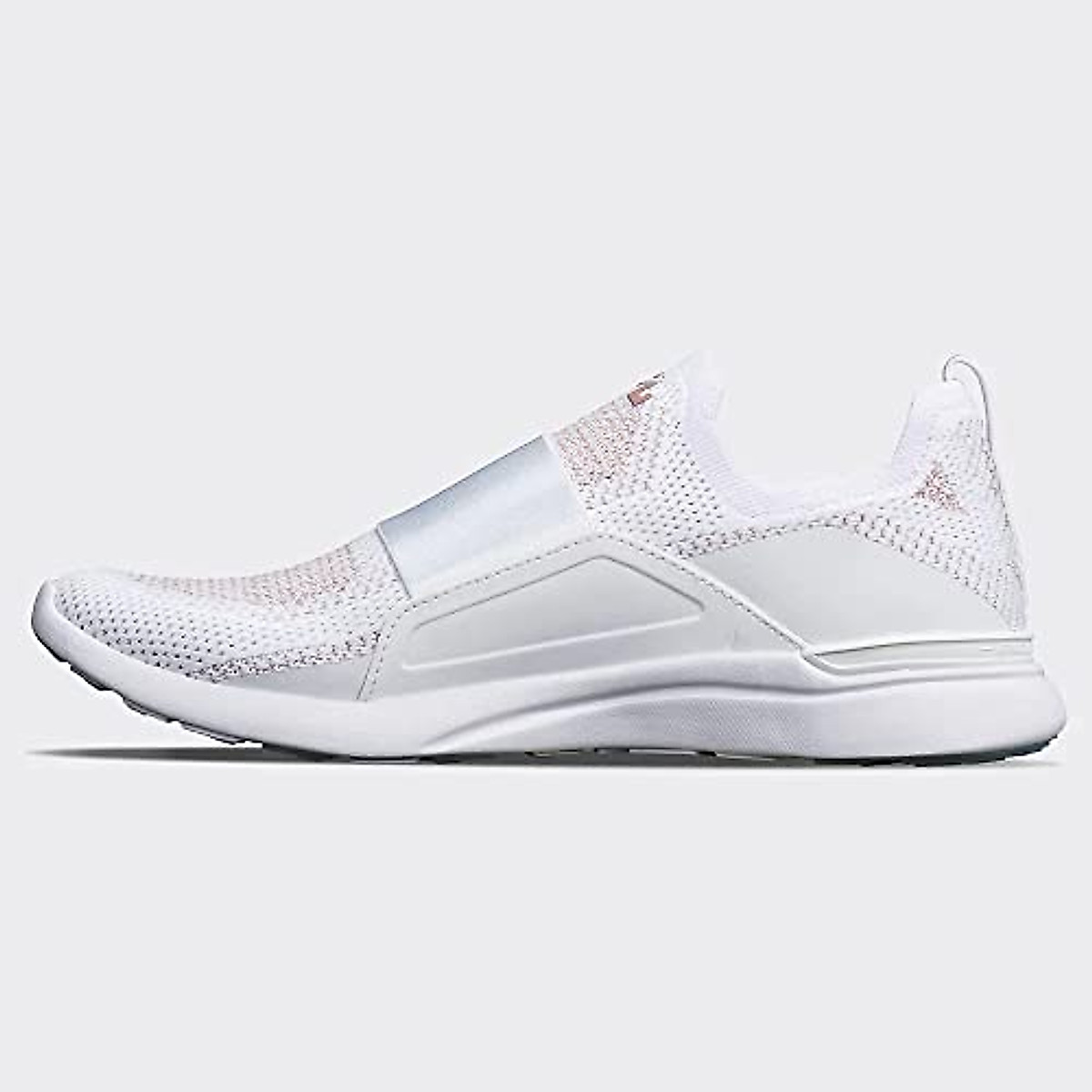 APL: Athletic Propulsion Labs Women's Techloom Bliss, White/Crème/Beachwood, 8