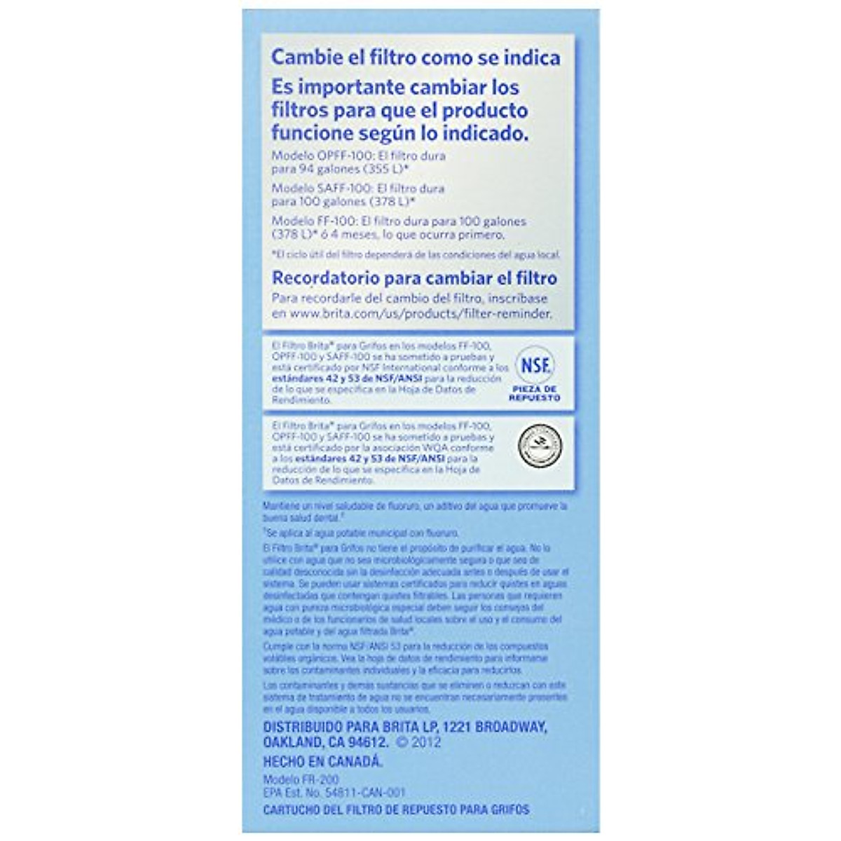 Brita Ultra Faucet Filter