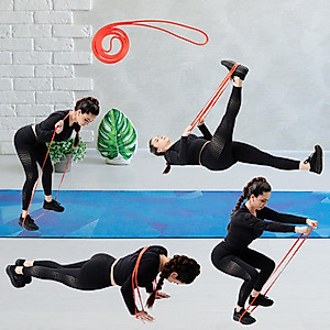 DARCON Squat Machine Exercise Equipment - Squat Ab Rowing Machine for Abs - Home Workout Equipment for Women-Men, Power Rider Row Squat for Glutes, Legs and Full Body Workouts (Black)