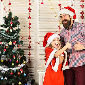 Felt Mushroom Christmas Mushroom Decorations Xmas Hanging Ornament Christmas Tree Ornament Decorations for Wedding Holiday(12 Pieces)