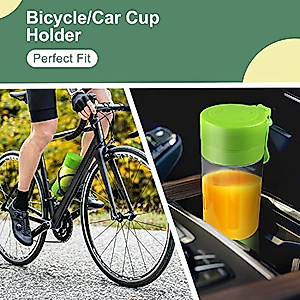 Portable Blender, Personal Blender with USB Rechargeable Mini Fruit Juice Mixer, Personal Size Blender for Smoothies and Shakes Mini Juicer Cup Travel 380ML