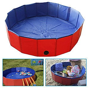 Artilife Whelping Pen for Dogs,Whelping Box for Dogs and Puppies,Dog Birth Supplies,Portable Whelping Pool Whelping Box,Whelping Box for Small Dogs(32" Dia.x8 H)