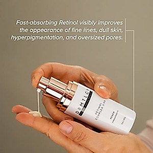 DRMTLGY Retinol Serum for Face - Anti Wrinkle Serum with Vitamin C and Vitamin E - Retin A Anti Aging Serum - Made in the USA Resurfacing Retinol Serum