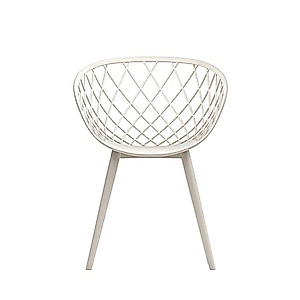 Jamesdar Kurv Set of 2 Chairs, White