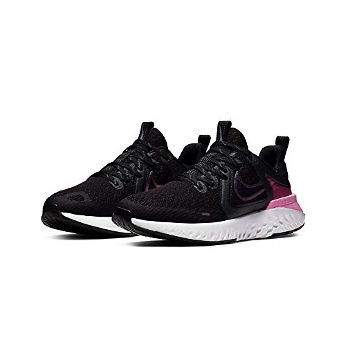 Nike Women's Trail Running Shoes, Black Black Cool Grey Psychic Pink White 004, 4.5 UK