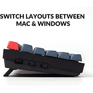 Keychron K10 Pro QMK/VIA Custom Wireless Mechanical Keyboard, Hot-Swappable Full Size 108 Keys Programmable White LED Backlit Brown Switch, Bluetooth/USB-C Wired Gaming Keyboard for Mac Windows Linux