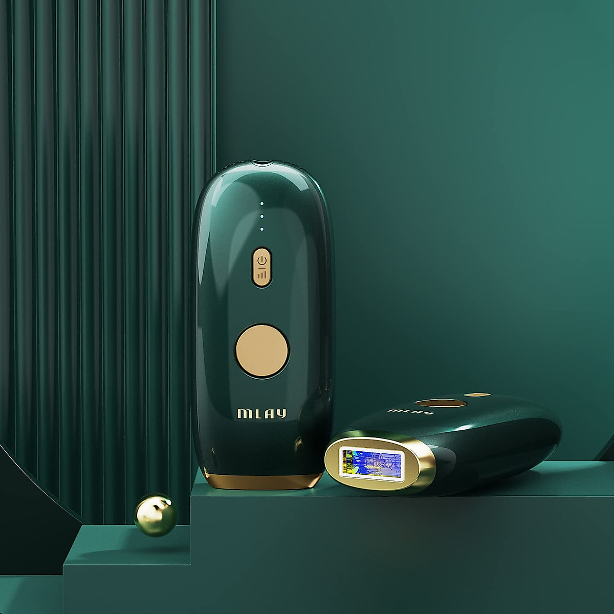 At-Home IPL Hair Removal for Women Men, Upgraded to unlimited Flashes Permanent Hair Removal Device on Facial Legs Arms Bikini Line FDA Cleared Laser Hair Removal