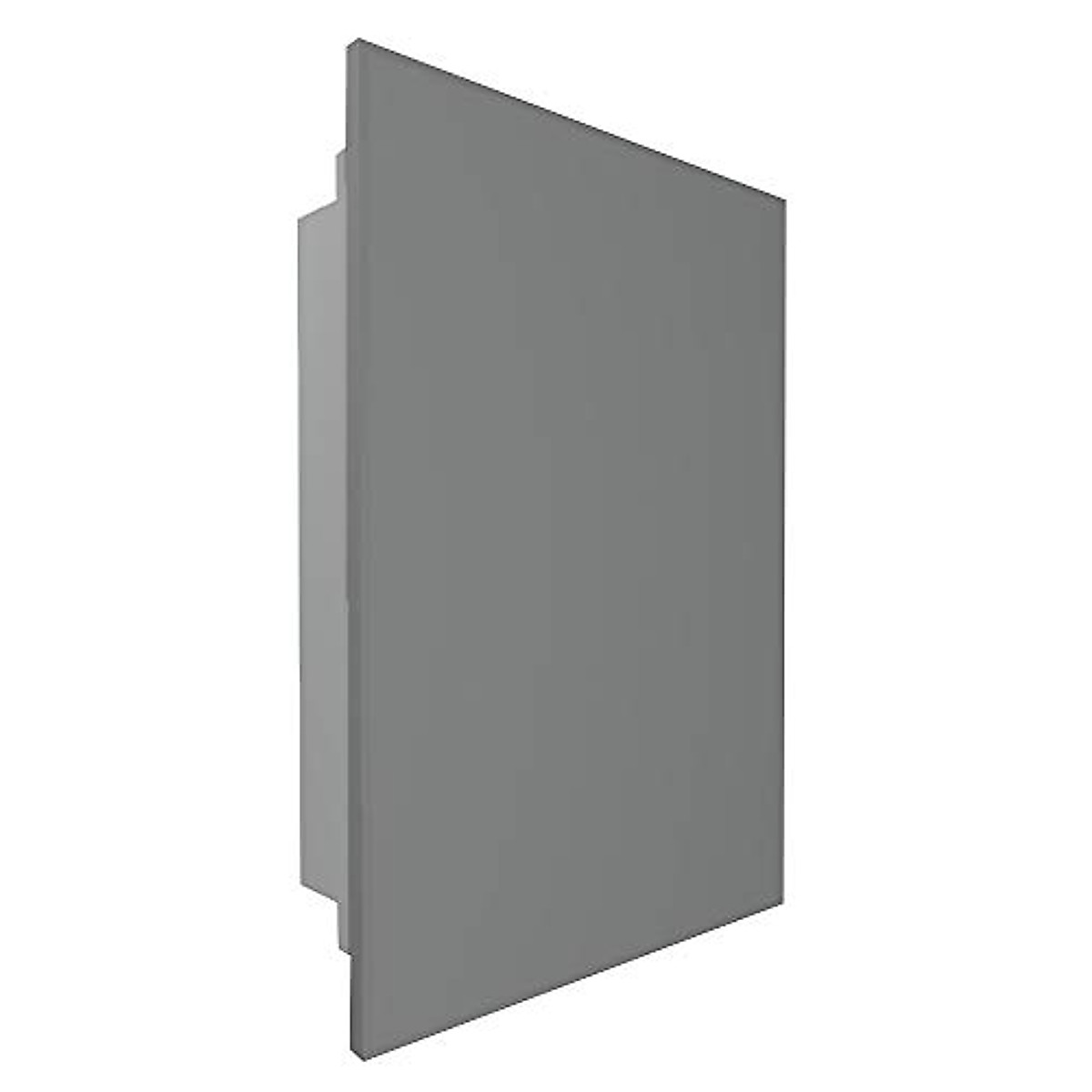 Ketcham 160 - 14"W x 20"H Deluxe Series Recessed Mounted Bright Annealed Stainless Steel Framed Single Door Medicine Cabinet