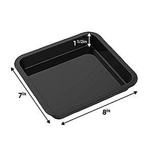 GoWISE USA GWA0080 Kit 3-Piece Air Fryer Oven Accessory, Power, Yedi-Includes 6 Quart Basket, Baking Pan, & Toasting Rack, 6-Qt, Black