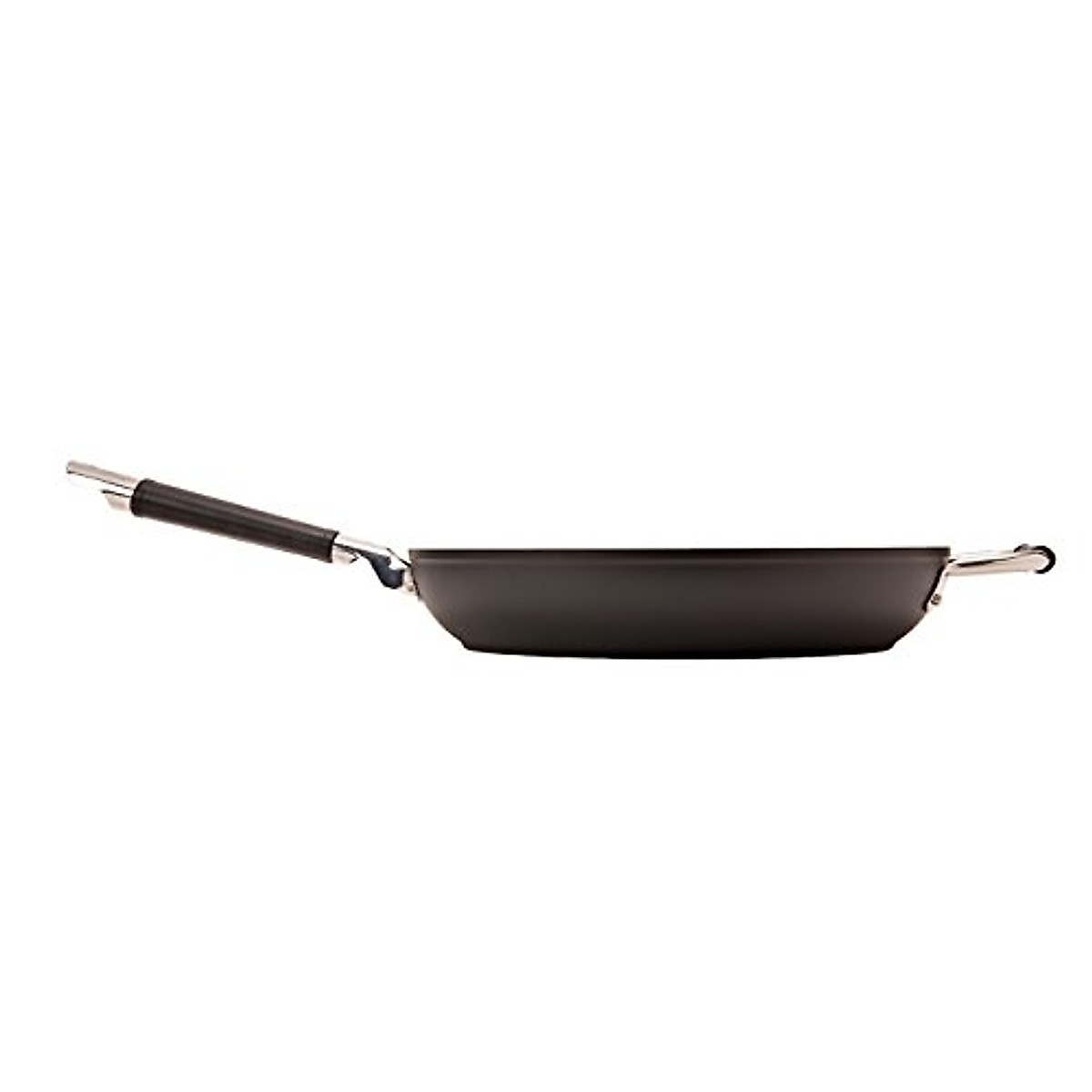 DaTerra Cucina Professional 13 Inch Nonstick Frying Pan | Italian Made Ceramic Nonstick Pan Sauté Pan, Chefs Pan, Non Stick Skillet Pan for Cooking, Sizzling, Searing, Baking and More