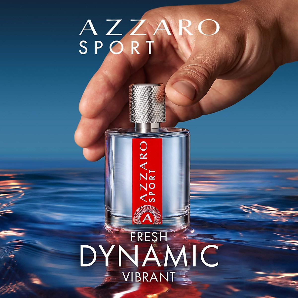 Azzaro Sport Eau de Toilette - Fresh & Clean Mens Cologne - Citrus, Aromatic & Woody Fragrance - Everyday Casual Wear - Energizing Scent - Luxury Perfumes for Men, 3.4 Fl Oz