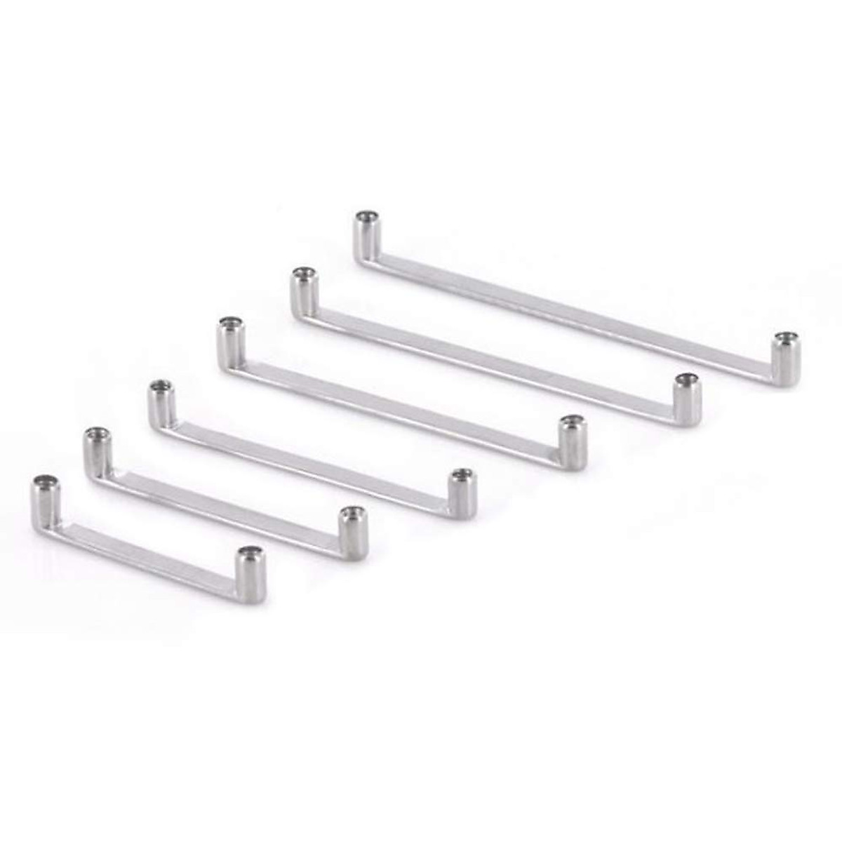 Painful Pleasures 14g Internally Threaded Flat Titanium Surface Barbell with 2mm Rise -11mm ~ 7/16"