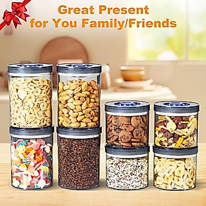 UFGOHFS Coffee Bean Storage Vacuum Seal Containers Airtight Coffee Container Airtight Food Storage Containers Coffee Vacuum Canister Sugar storage containers airtight 1.2 Liter blue