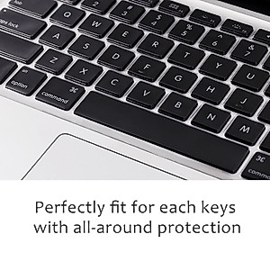 Premium Ultra Thin MacBook Keyboard Cover for Apple MacBook Pro 13 inch Model A1708 Without Touch Bar Only(with Function Keys, 2019-2016 Release), TPU
