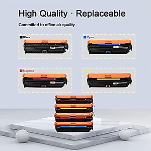 CE340A High Yield Replacement Toner Cartridge Compatible for HP Laserjet Enterprise 700 Color M775DN M775F M775Z M775Z+ Printers Yellow Ink