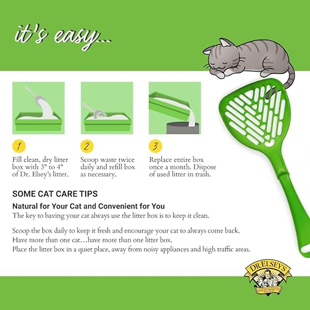 Dr. Elsey's Precious Cat Touch of Outdoors Litter Bag, 20 lb