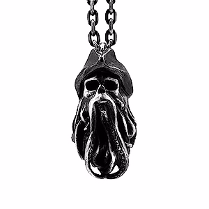 PNJSILVER New 2024 Vintage 316L Stainless Steel Of The Captain Octopus David Jones Pendant Men's Women's Necklace Fashion Accessories Creative Gift