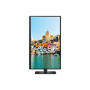 SAMSUNG S40A Series 27-Inch FHD 1080p Computer Monitor, 75Hz, IPS Panel, HDMI, DisplayPort, USB-C, Height Adjustable Stand, 3 Yr WRNTY (LS27A400UJNXZA),Black