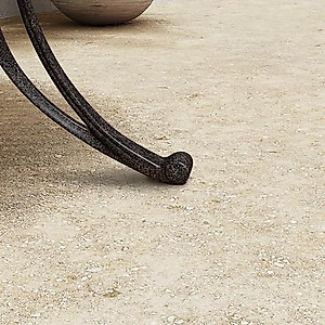 Homestyles Sanibel Black Outdoor Dining Table, Bronze, 48" Table, Sanibel