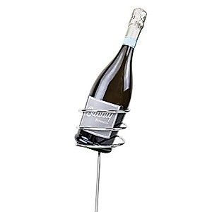 Tovolo 205300C Wine Bottle Holder, One, Chrome