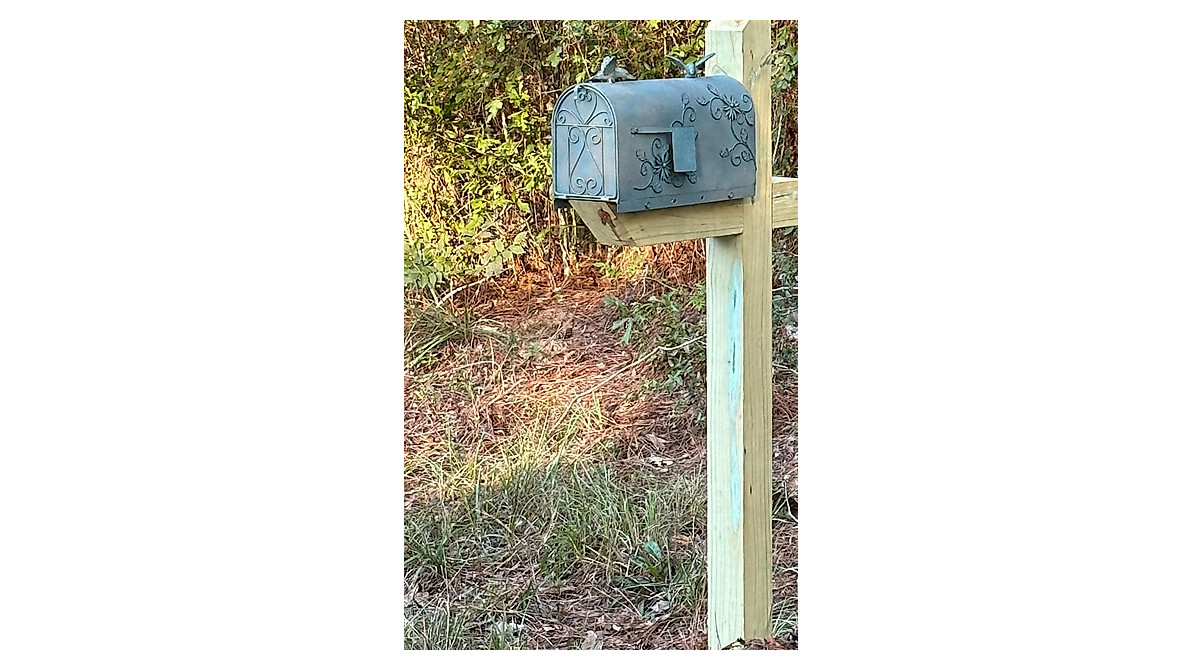 MEIYIHUI Heavy Duty Galvanized Steel Mailbox Post, Rural Mail Box ...