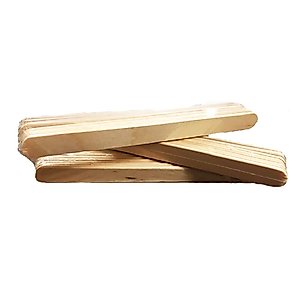 Perfect Stix 4.5" Wrapped Sticks. 8 Per Bundle. Total 504 Sticks, Natural Wood
