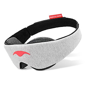 Manta Sleep Mask - 100% Light Blocking Eye Mask, Adjustable Sleeping Mask with Detachable Eye Cups, Ultra Comfortable for Women & Men, Zero Pressure on Lashes, Perfect for Deep Rest/Travel/Shift Work