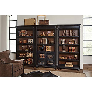Martin Furniture Hartford Open Wood Bookcase, Storage Cabinet, Office Shelves, Brown (IMHF4078)