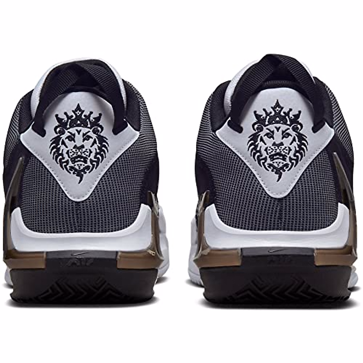 Nike Lebron Witness 7 Basketball Shoes Size - 12, White/Metallic Silver-black