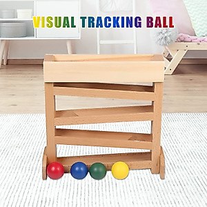 MEYOR Montessori The Tracker The Visual Tracker Tracker Ball Maze Baby Wooden Toys for 3+ Years Old