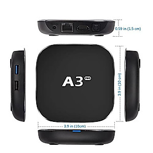 2023 A3 Pro II Chinese TV Box 最新三代 双核双频高配 中港台300+频道直播点播免费看 Massive Movies& TV Series Small but Powerful