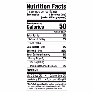 Lipton Cup-a-Soup Instant Soup For a Warm Cup of Chicken Noodle Soup Made With Real Chicken Broth Flavor 1.8 oz 4 ct, Pack of 12