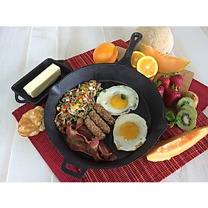 Old Mountain 10104 campfire-cookware, 12 in x 2 in, Black