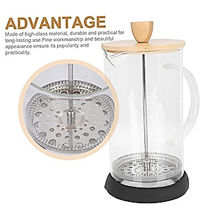 Zerodeko Coffee Maker Household Coffee Press Travel Tea Kettle Espresso Machine Espresso Coffee Maker Machine Espresso Maker Coffee Pot Portable Espresso Coffee Milk Maker Wood
