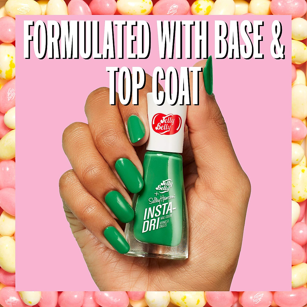 Sally Hansen Sally Hansen Insta Dri Nail Color X Jelly Belly, Tutti-fruitti, 31 Fl Ounce, Tutti Frutti, 0.31 Fl Ounce