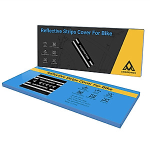 ADDMOTOR Cycling Bicycle Frame Battery Protector Nylon Protection Pad Reflective Protective Cover for Bike Accessories Black (Swordfish Battery(1Pcs))